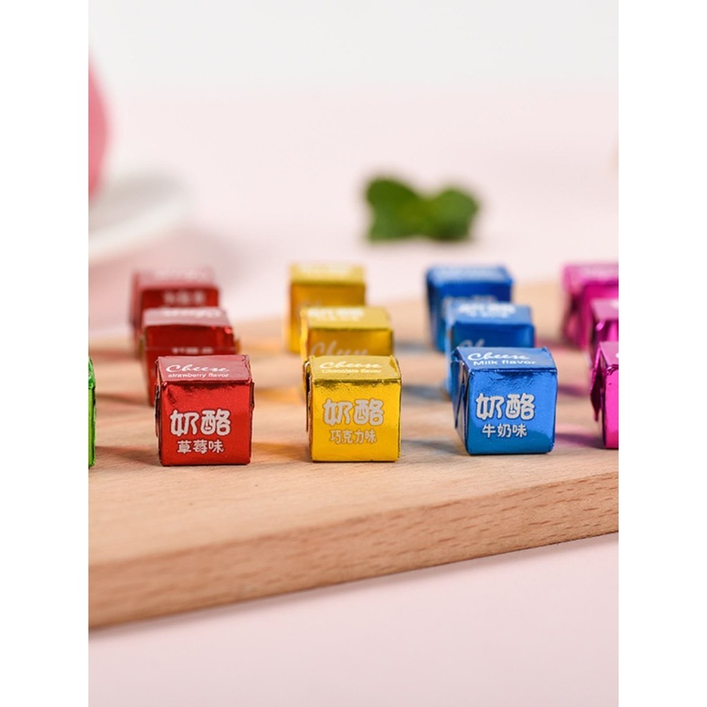 Cheese Cube Candy Fun And Creative Children's Snacks Yogurt Flavor Milk ...