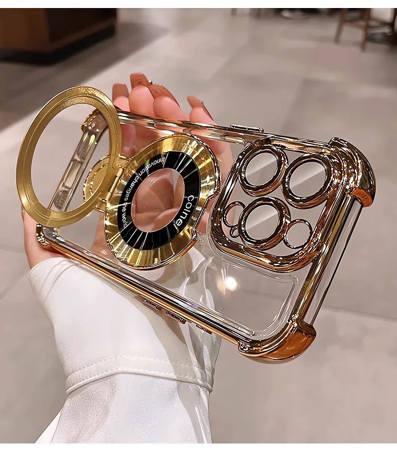 Plating Shockproof Case for IPhone 16 15 12 13 11 14 Pro Max 16 Plus ...