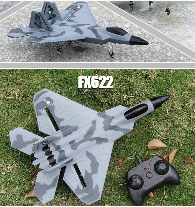 Fx622 Rc Plane Foam Glider Aircraft Remote Control Aircraft Foam Fixed ...