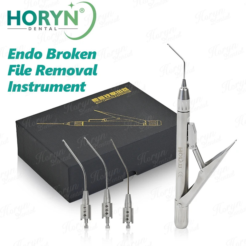 1 Set Dental Root Canal File Extractor Broken Files Removal System Kit ...