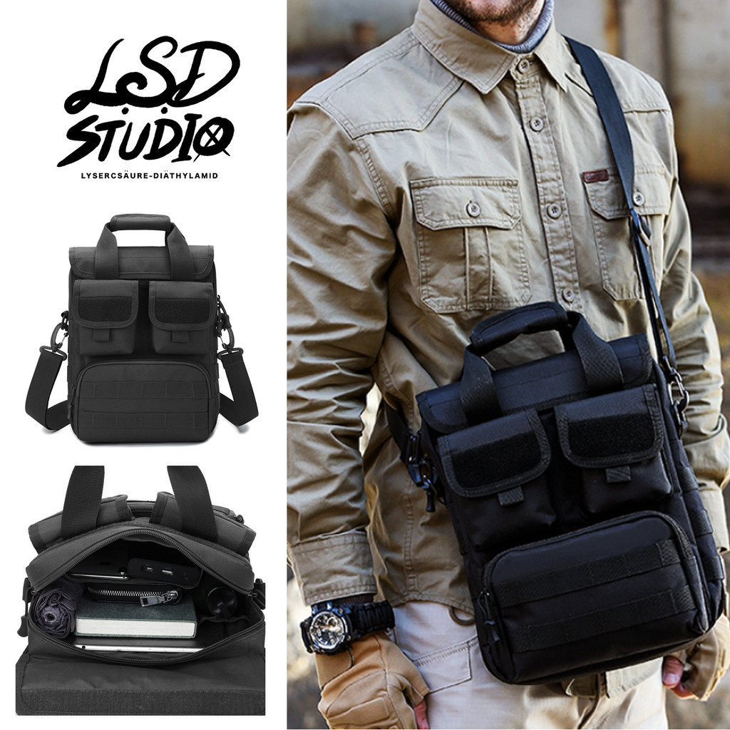 Upright Design Tactical Side Backpack Crossbody Bag High Pound Shoulder ...