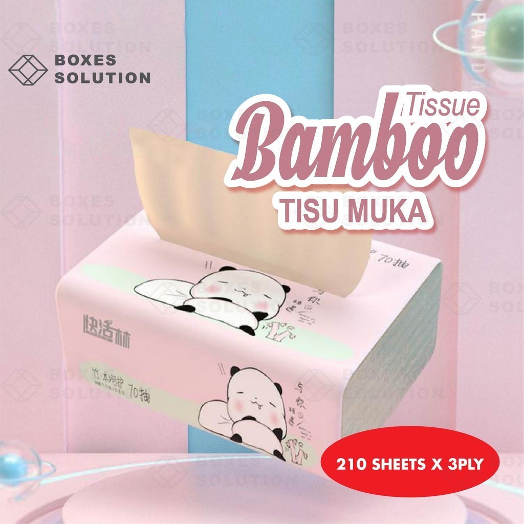 VBS READY STOCK #Ultra Soft Fragrance Free Bamboo Pulp Tissue Multiple ...