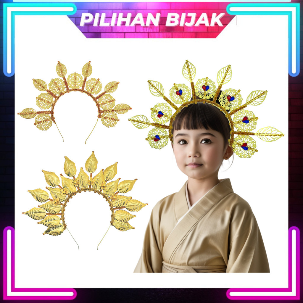 Merdeka Crown Party Bridal Cekak Sanggul Lintang Cekak Merdeka Headband ...