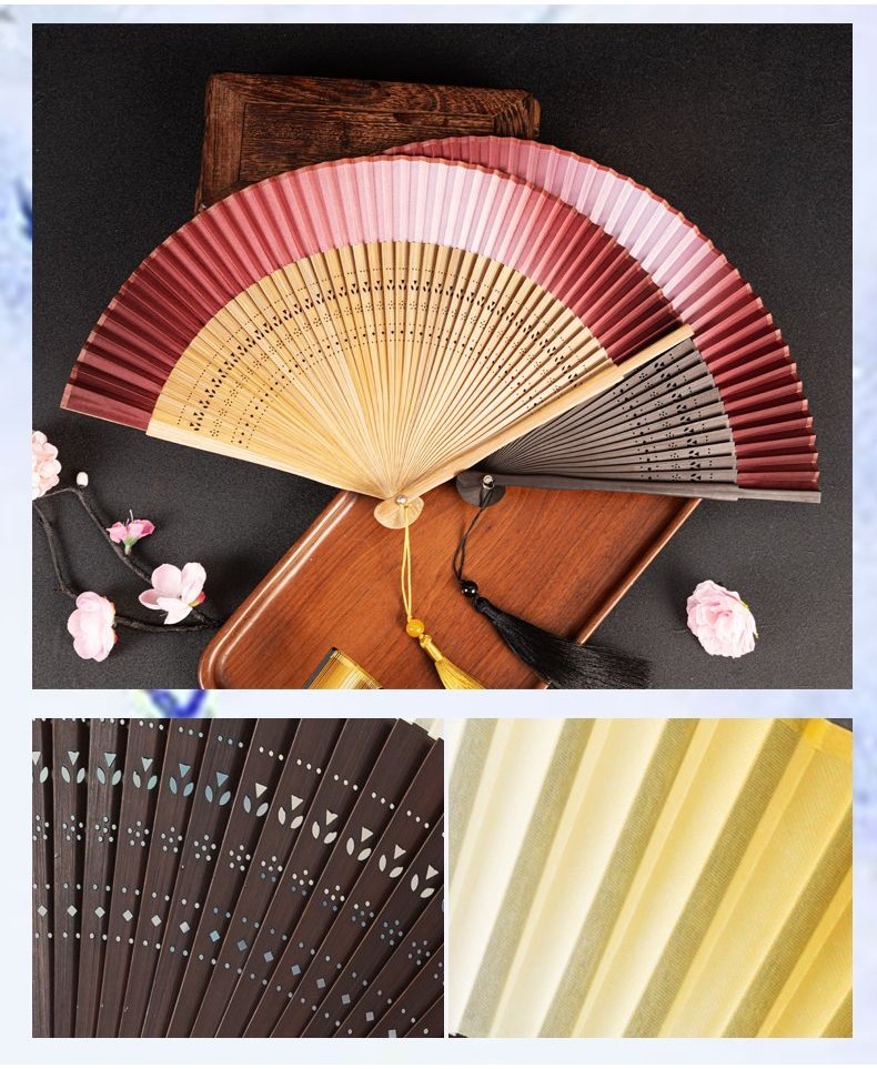 Ancient Fan Chinese Wedding Clothes Bride Shooting New Props Mutant ...