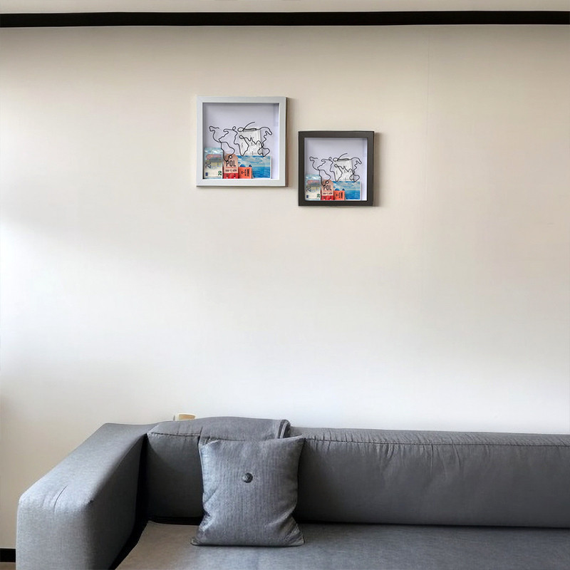 Retro Simple Modern Photo Frame Ins Wood Pattern Certificate Frames ...