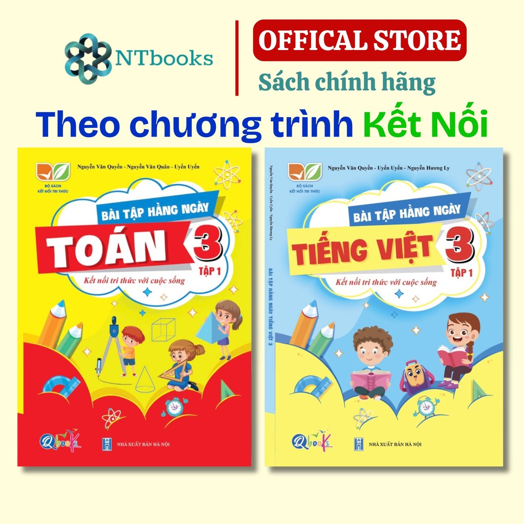 TRI Books - Combo Daily Exercises Math and Vietnamese 3 - Volume 1 ...
