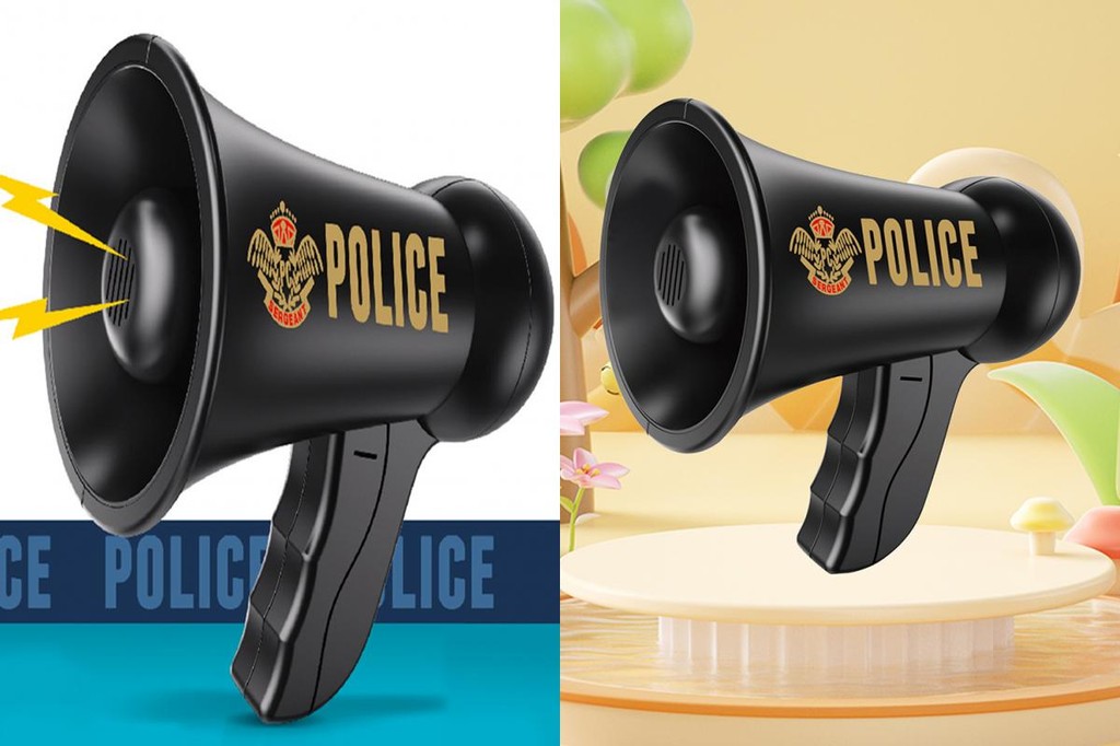 Lingoer| Kids Loudspeaker Toy Mini Megaphone Toy Mini Handheld ...