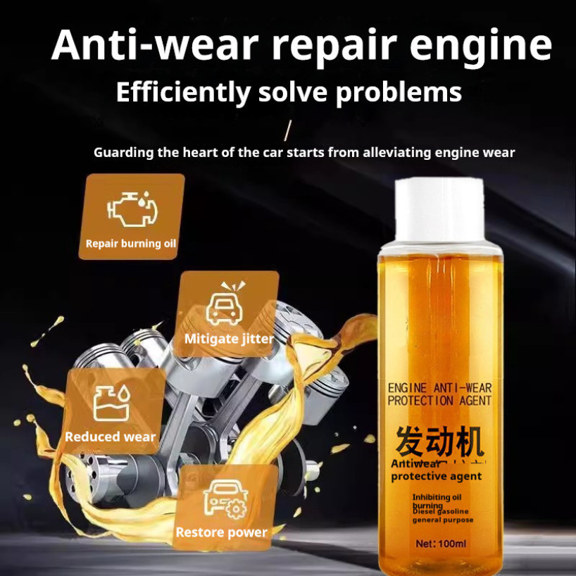 4PCS 100ml Engine Oil Antiwear Protector High Efficiency Additive Agent ...
