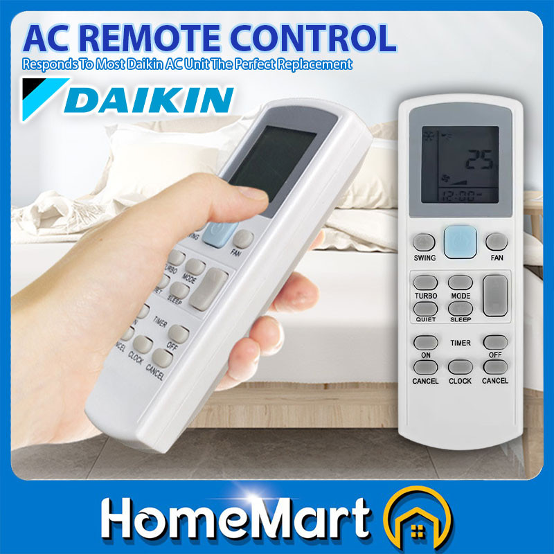 100% Original Daikin Remote Control ECGS02I Air Cond Conditioner ...