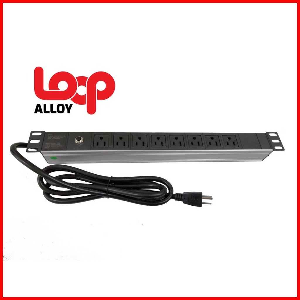 Loop ALLOY Power Distribution Unit (Pdu) Strip For Data Cabinet Rack ...
