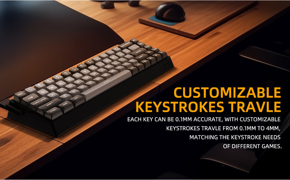 IYX MU68 PRO Magnetic Switch Gaming Keyboard Aluminum Alloy 8000Hz ...