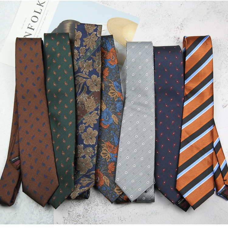 8CM Men's Retro Ties British Formal Attire Professional Business ...