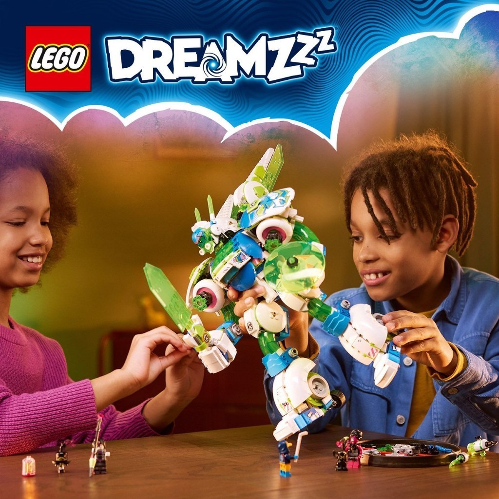 LEGO 71485 DREAMZzz Mateo and Z-Blob the Knight Battle Mech Building ...