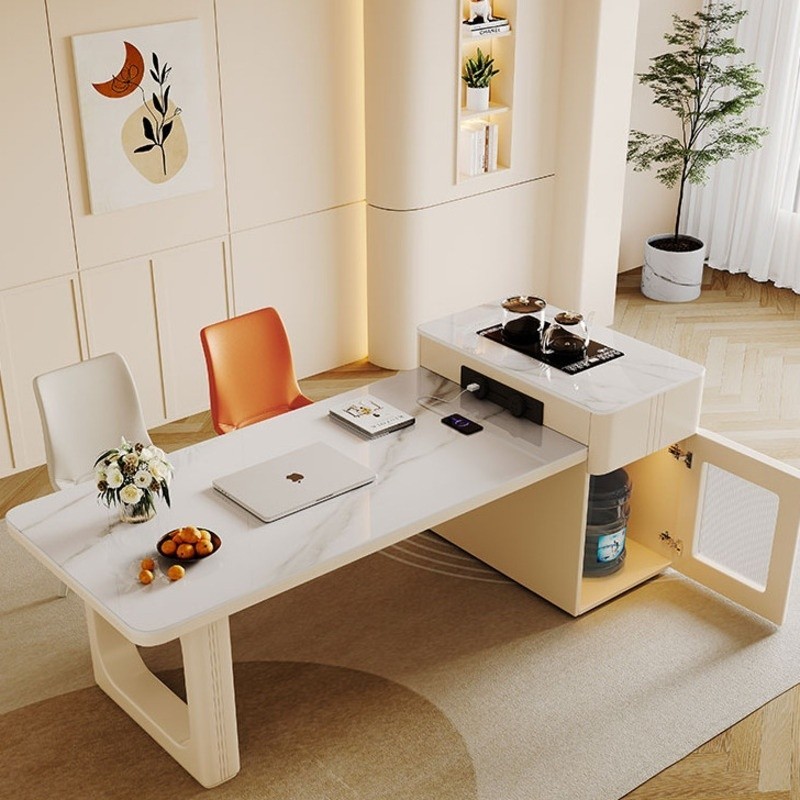 Small QLW SSNXL Sized han Island Q4 Q4 Extendable Sintered Stone Dining ...