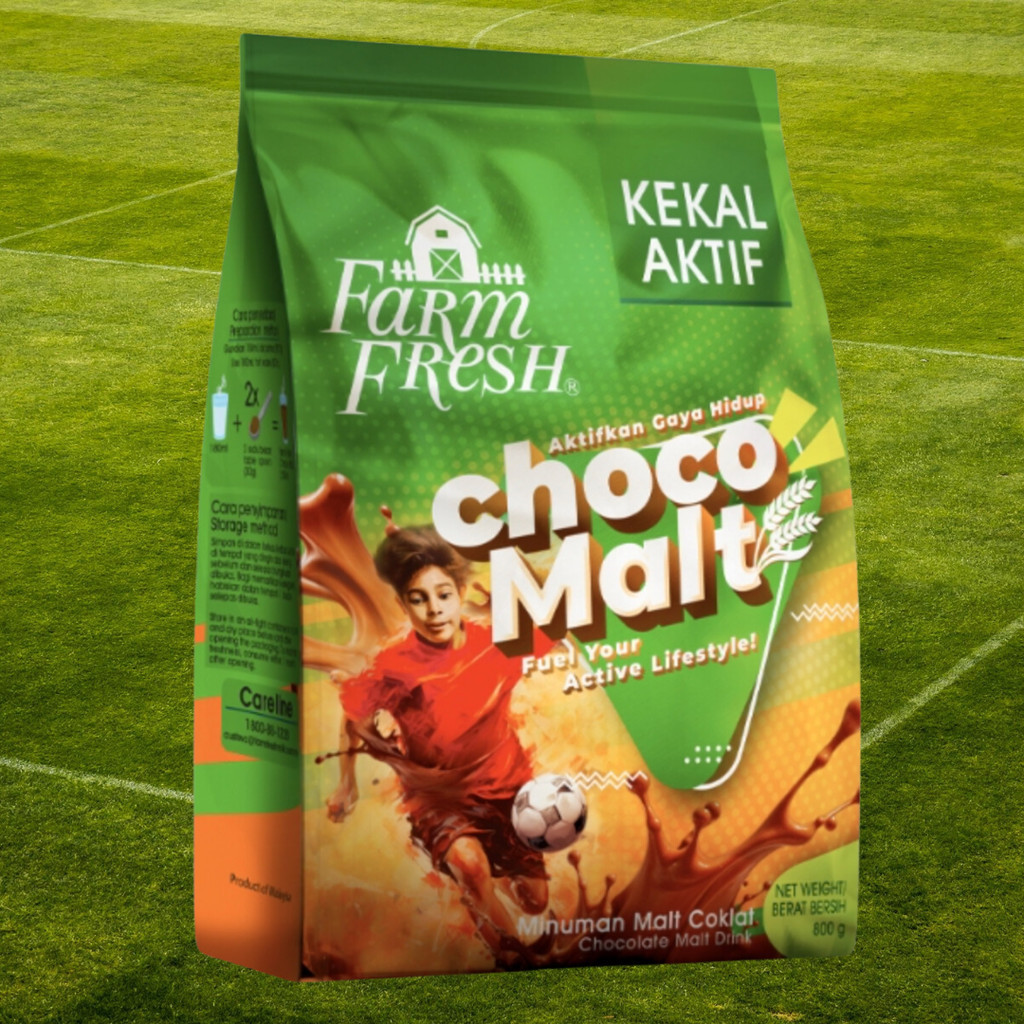 Farm Fresh Choco Malt Powder (800G) Susu Coklat | Shopee Malaysia