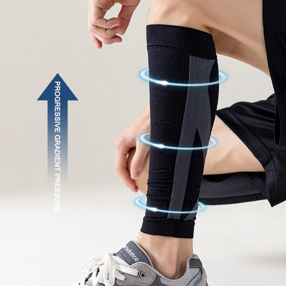 1Pair Compression Sleeves,Prevents Calf &Shin Splint,Relieves Lower Leg ...