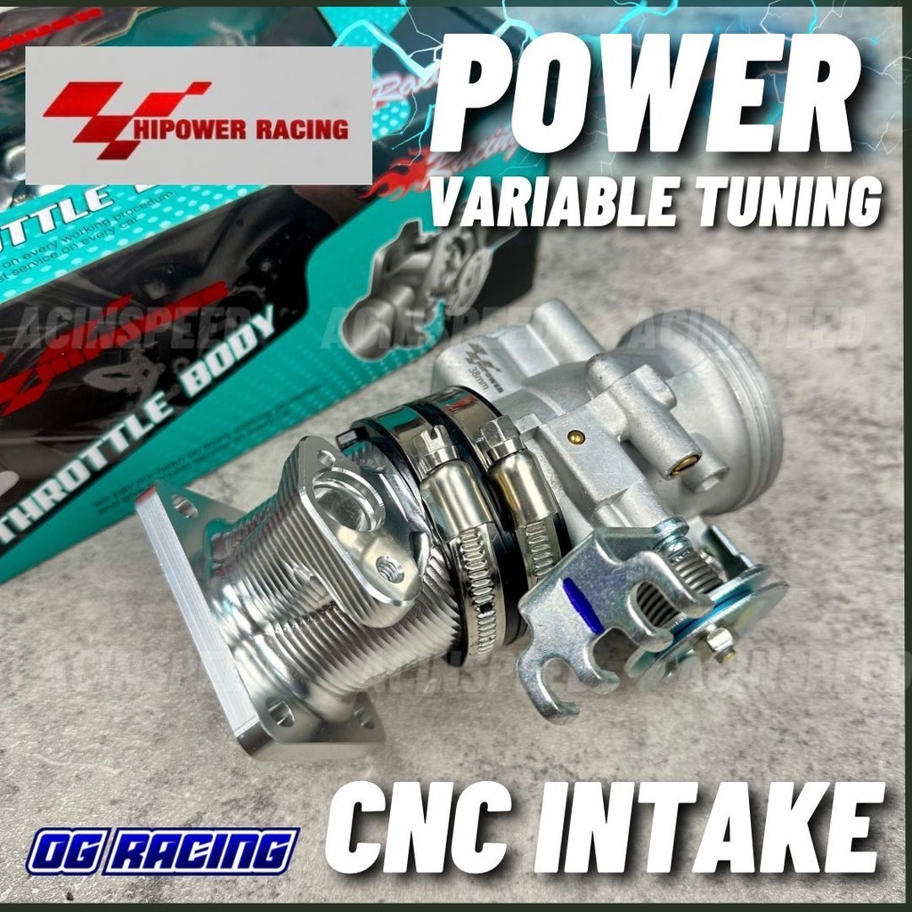 HI POWER THROTTLE BODY RACING Y15 Y16ZR R15 MT15/ Y15 RACING OVAL ...
