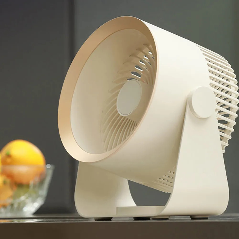 Wireless USB Rechargeable Air Circulation Fan Desktop Ventilation Fan ...