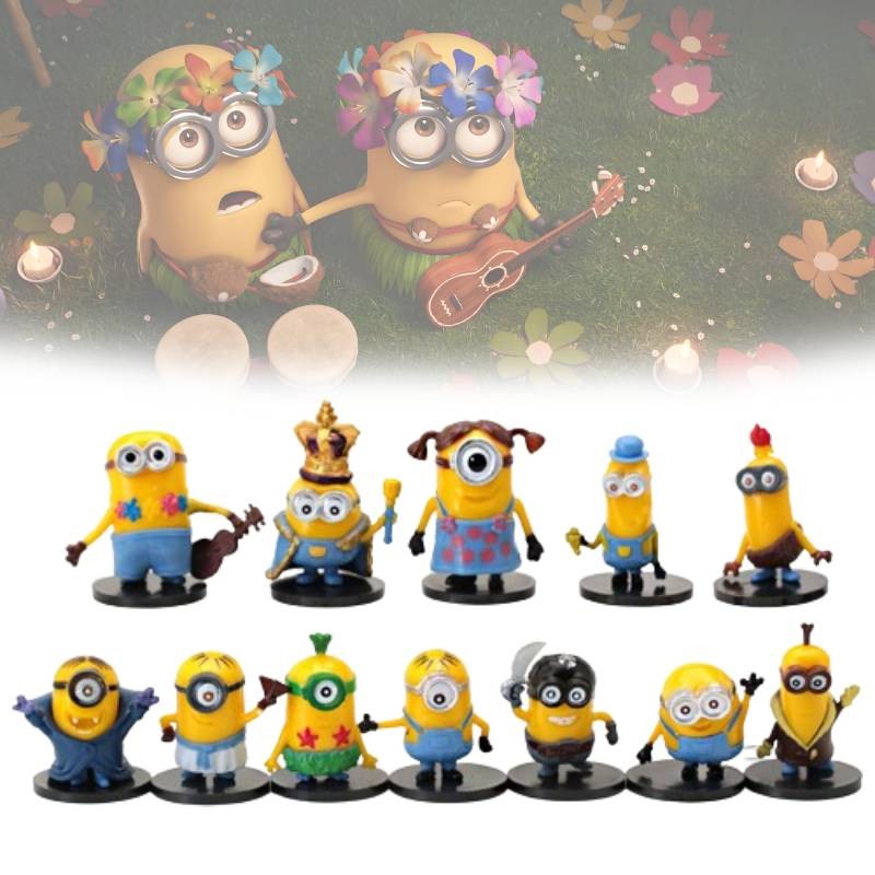 Adorable Minion Figure Collectible Toy From Despicable Me In Bright ...