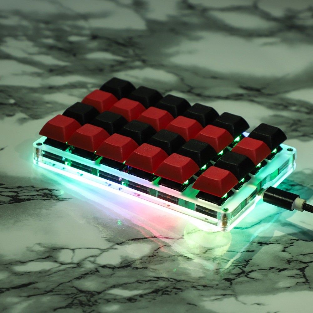 YMDK Free Assembling 20% 21 23 24 Key Numpad | Non Hotswap QMK VIA V2 ...