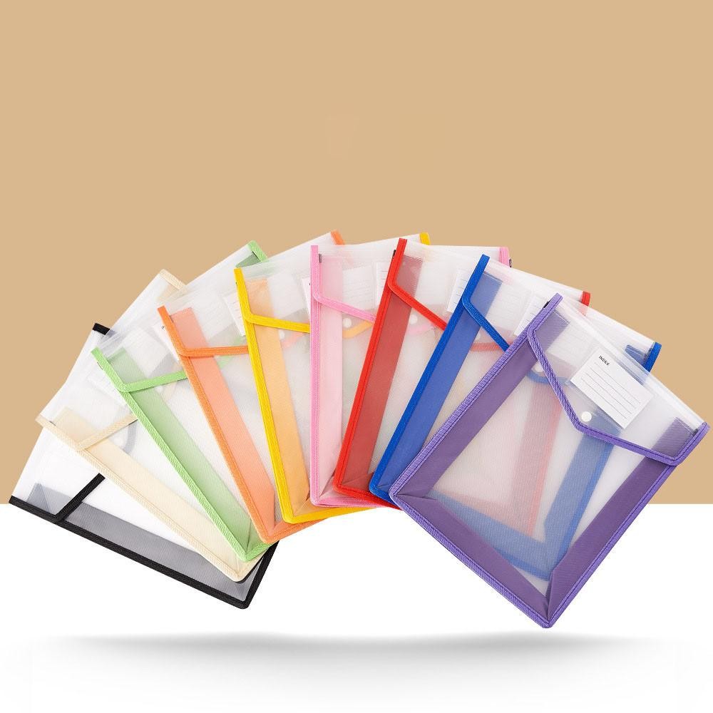 A4/A5File Folder Stationery Storage Folder Waterproof File Organizer ...