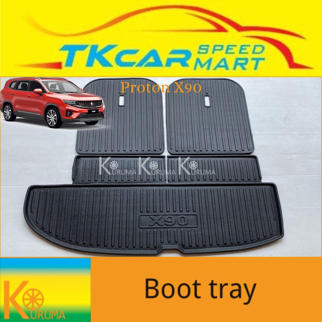 [READY STOCK] PROTON X90 ALL NEW 2023-2024 ( KURUMA ) RUBBER TPO SOFT ...