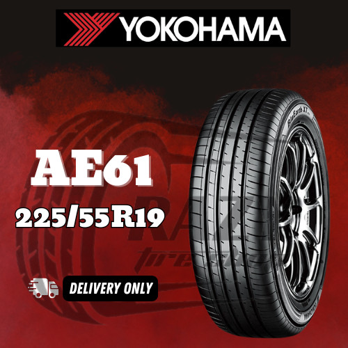 【225/55R19】🚗YOKOHAMA AE61🚗 CAR KERETA TYRE TIRE TAYAR SIZE * 2255519 225 55 19 225/55/19 225-55 ...