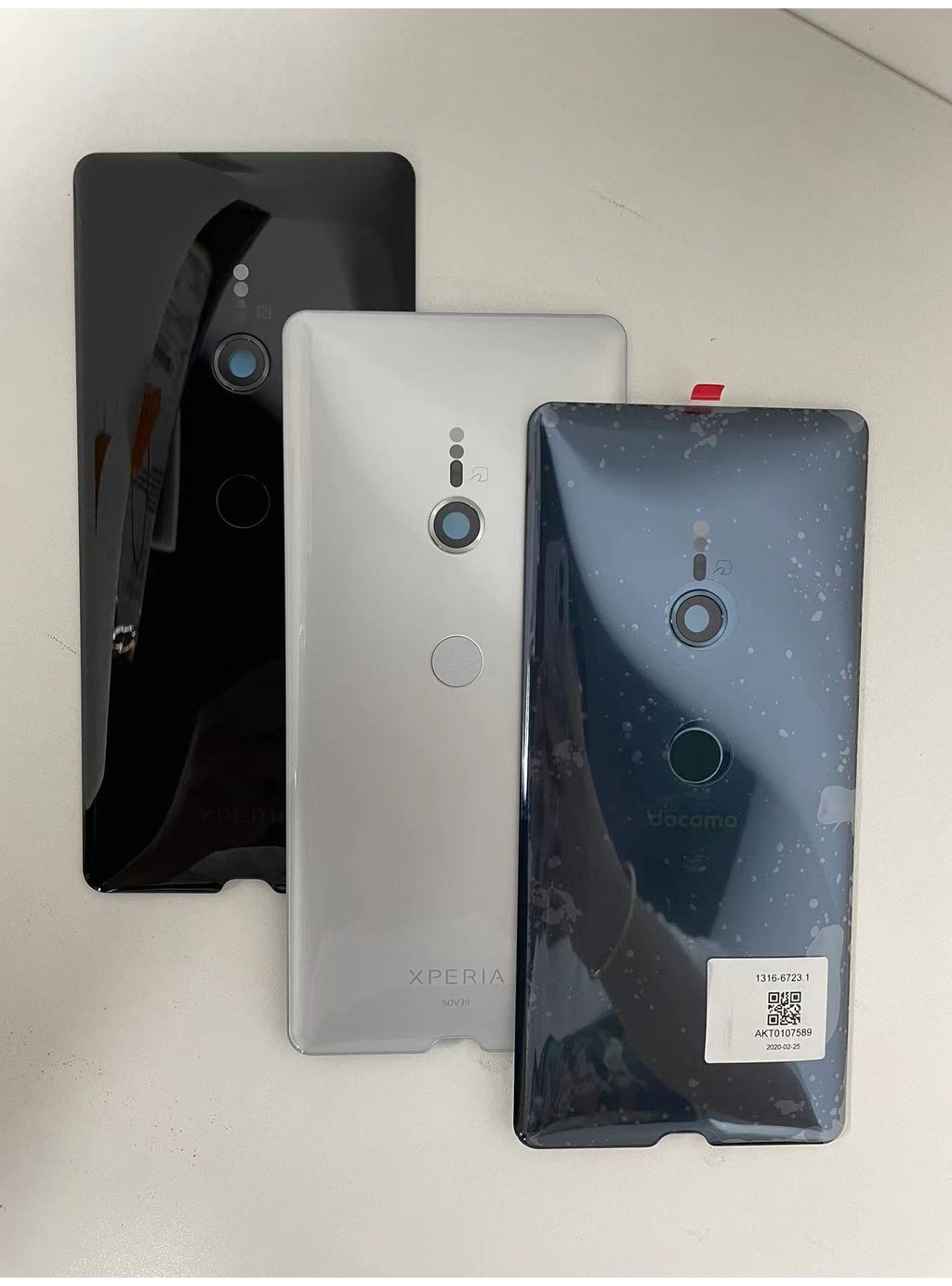 Back Cover For Sony Xperia XZ3 Back Battery Cover Glass Housing Door ...