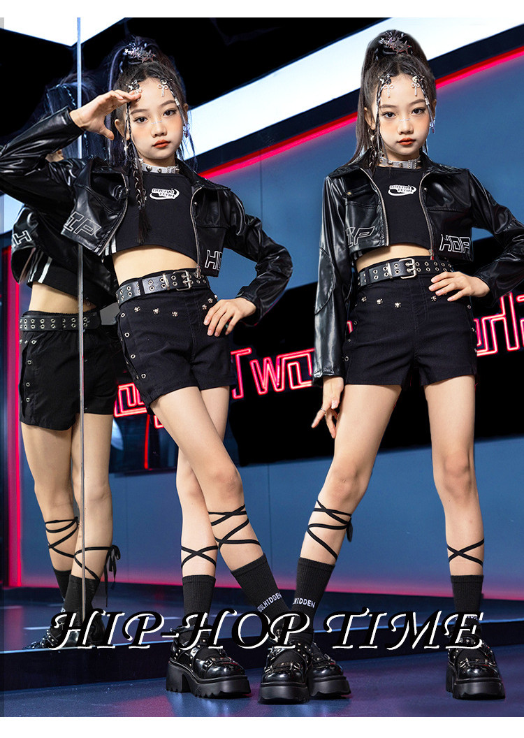 Girls jazz Costumes Hip-Hop Fashion Suit Model Catwalk Stage Girl jazz ...