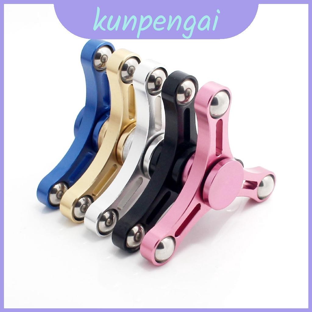 Tri-spinner Black Chic Fidget Spinner With Exceptional Spin And ...