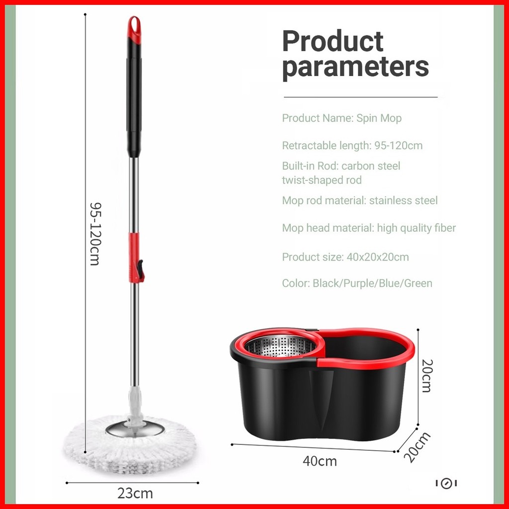 mop with spinner for floor cleaning spin tornado mops 360 wet and dry flat rotating mop with ...