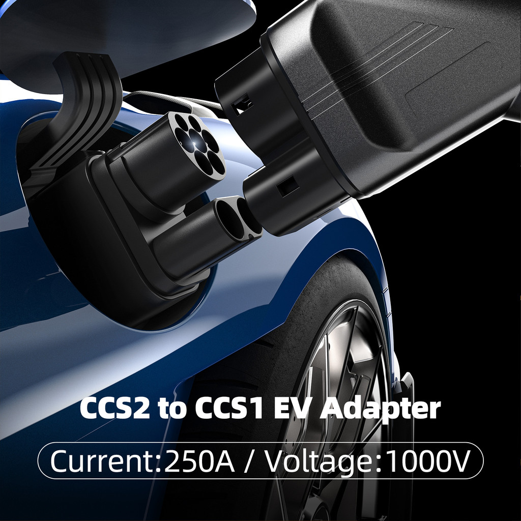 feyree CCS2 to CCS1 Adapter DC Fast EV Charging Adapter From CCS2 to ...