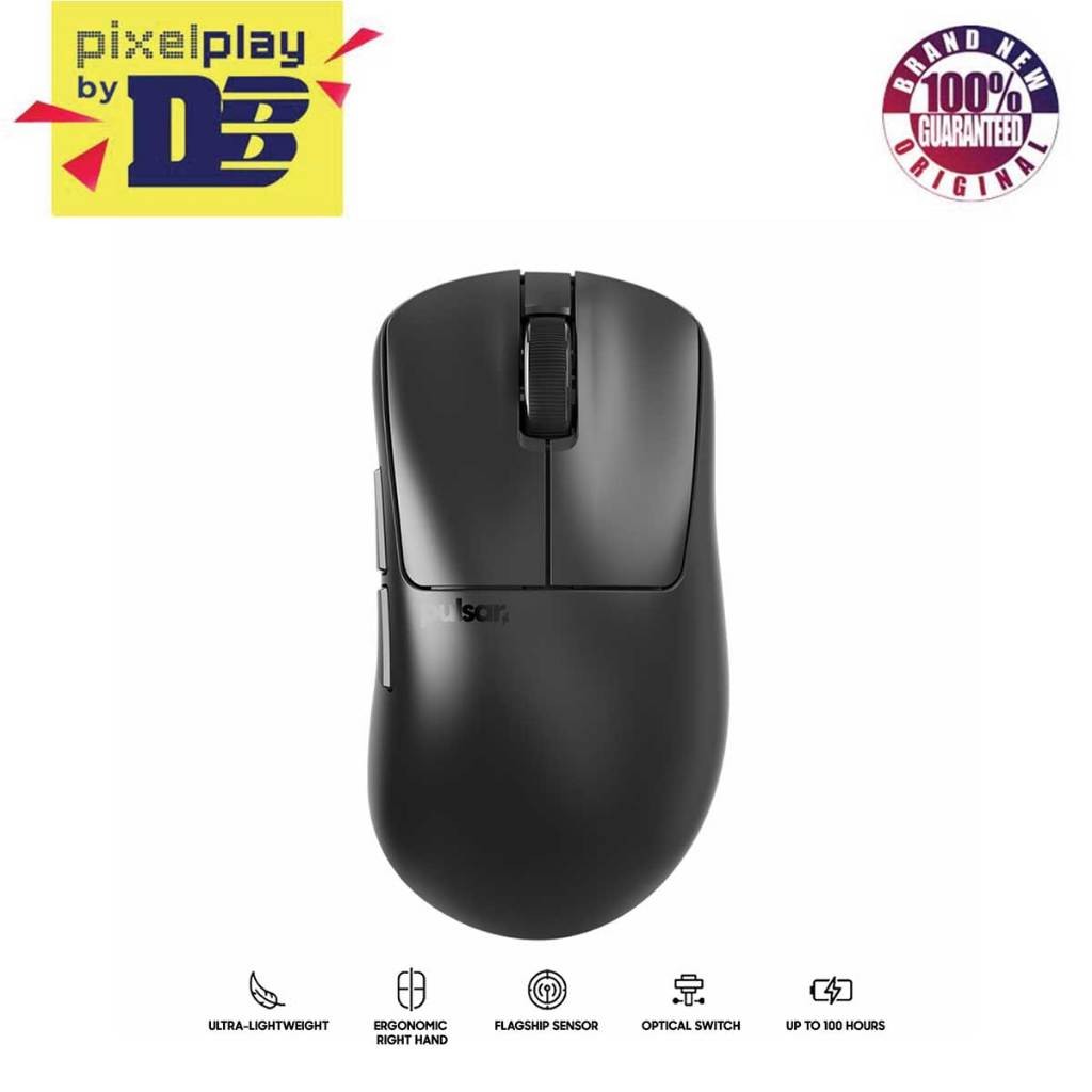 Pulsar Xlite V3 Wireless Gaming Mouse (Black) Size1 (PXV311) | Shopee Malaysia