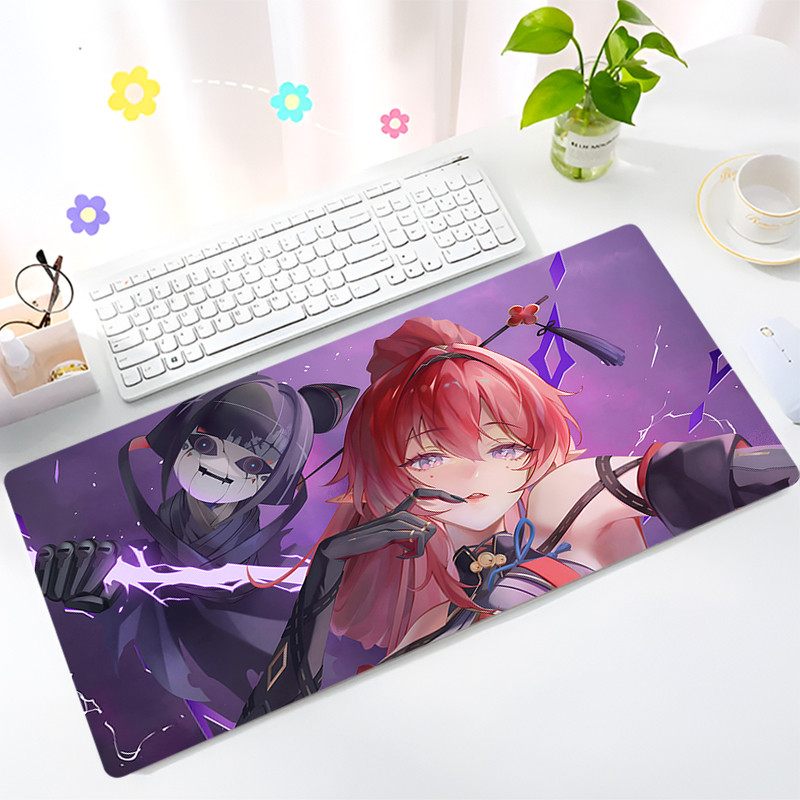 Yin Wuthering Wave Mouse Pad PC Kawaii Anime Game Console Cabinet Mouse ...