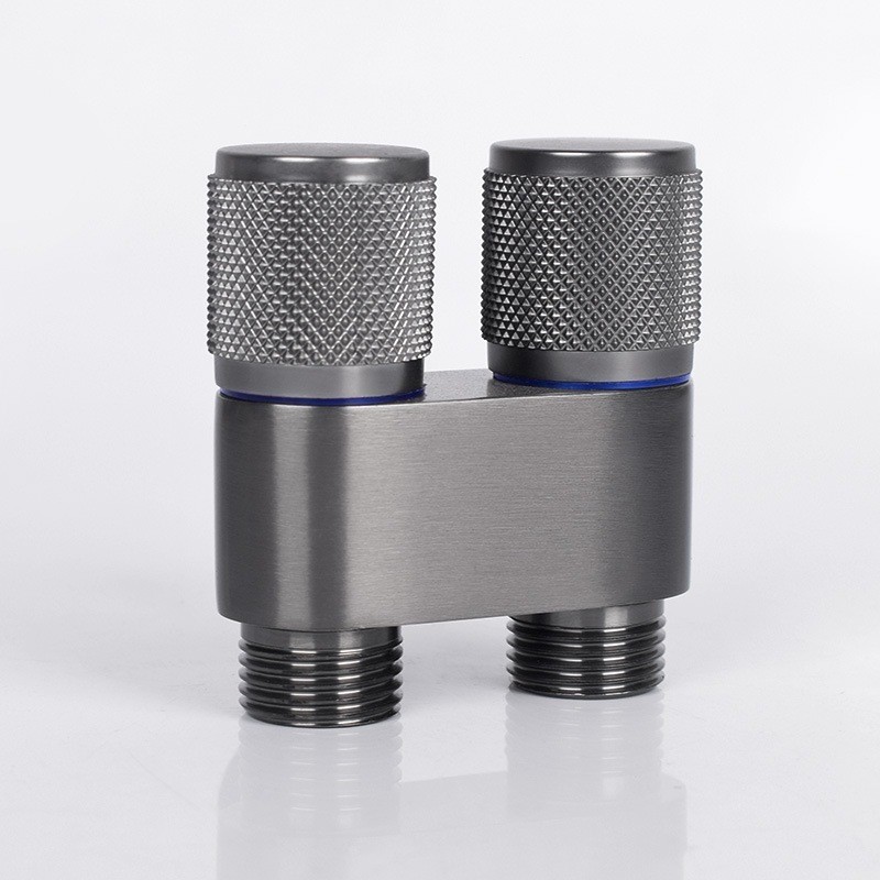 (COD) Bidet faucet corner valve bathroom dual control angle valve ...