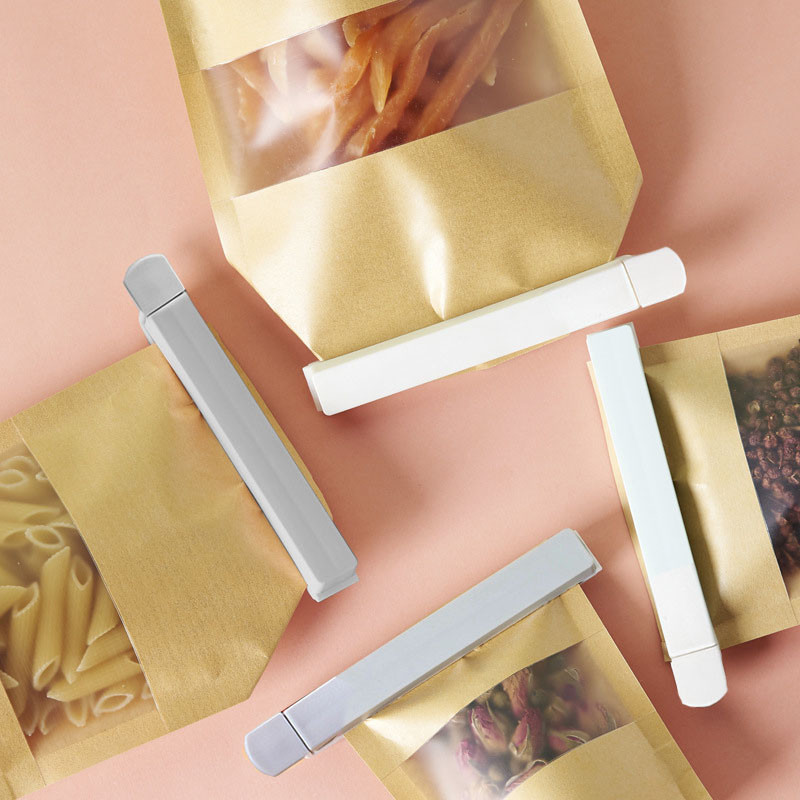 Romantika FOOD CLIP 20CM 4PCS/PKT Food Storage Snack Bag Sealing Clip ...