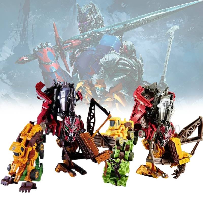 Transforming Colorful Toy Legendary M-class Mighty M God 7 In 1 Pvc ...
