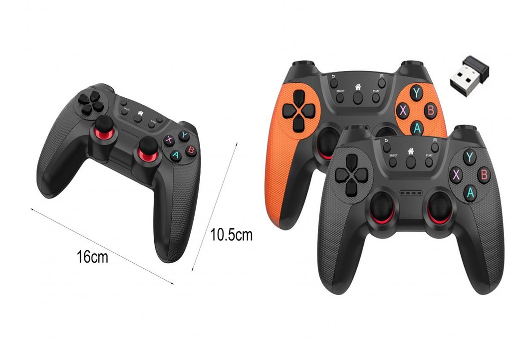 Wireless Controller Gaming Controller Retro Game Stick with Controllers ...
