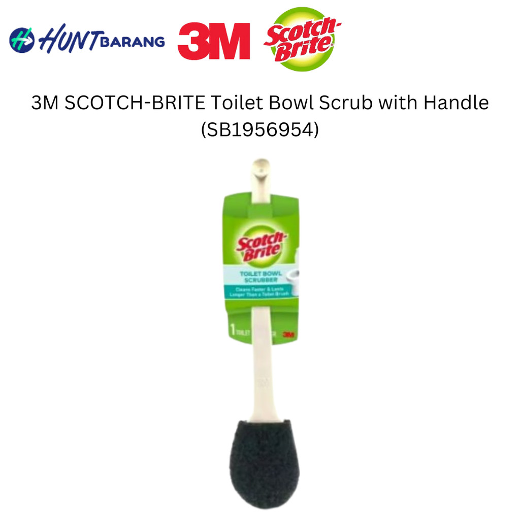 3M SCOTCH-BRITE Toilet Bowl Scrub with Handle | Shopee Malaysia