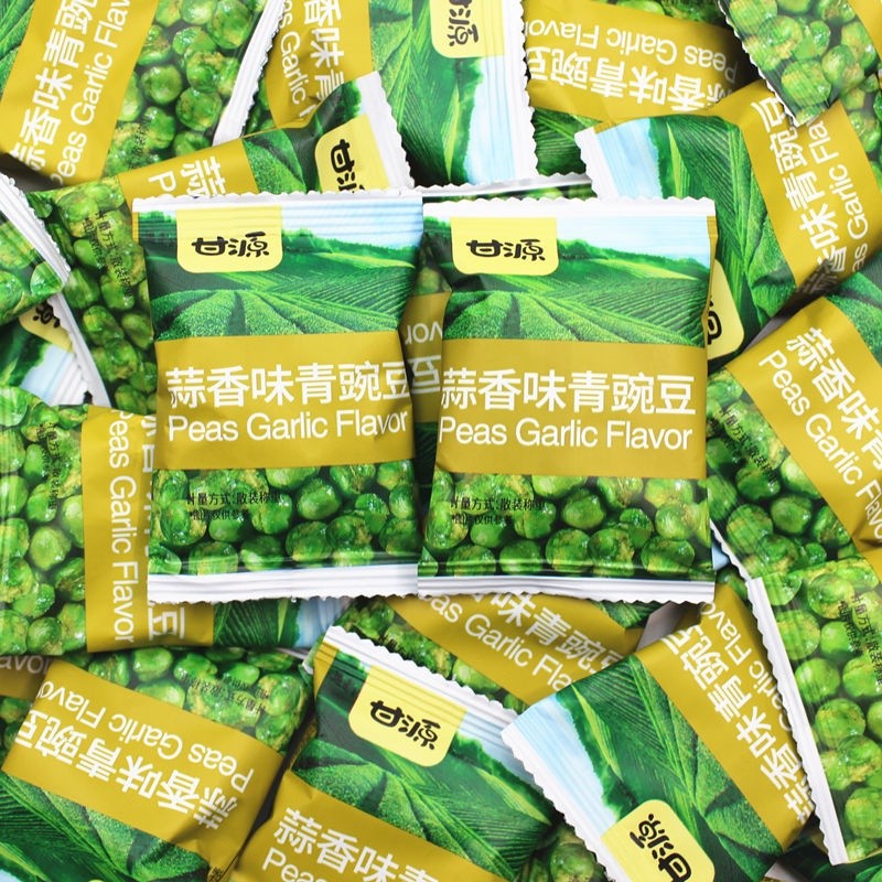 Zejun Ganyuan Garlic flavored Green Pea Snack Crispy Sma Ganyuan Garlic ...