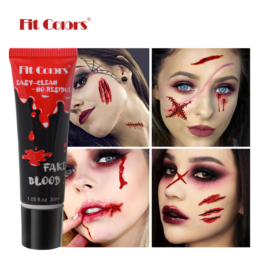Fit Colors Halloween Realistic 3-Color Fake Blood Plasma - Multi ...