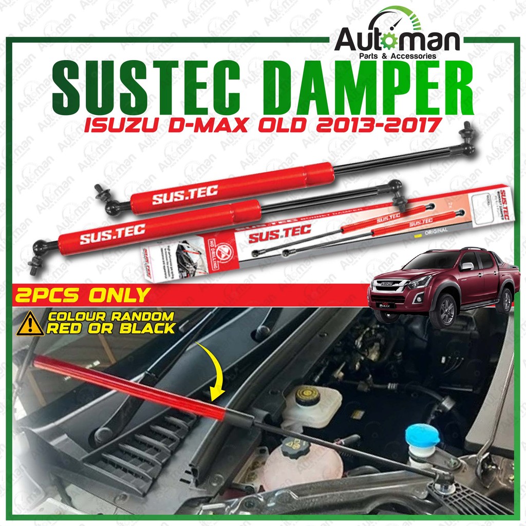 SUSTEC Isuzu DMAX D-MAX RT50 2013 - 2017 Front Hood Damper Bonnet Gas Lifter ( SINGLE STRUT ...