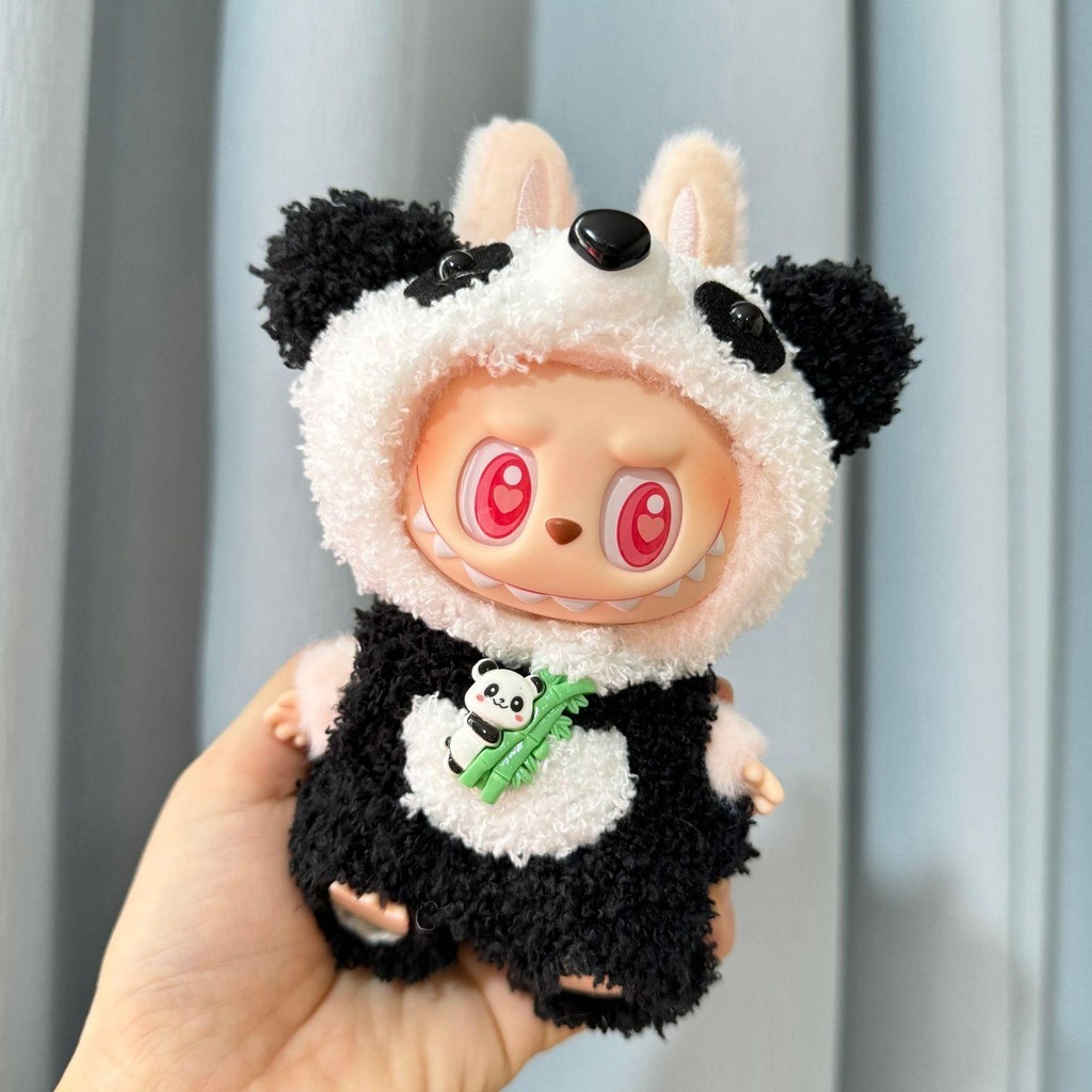 Mini Plush Doll'S Clothes Outfit Accessories For Labubu V1 V2 Idol ...