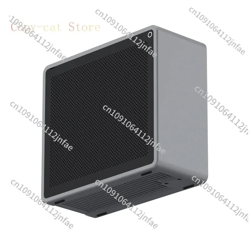 COOJ Sparrow MQ4 2023 Mini-ITX Case All-Aluminum HTPC Chassis with PCIe ...