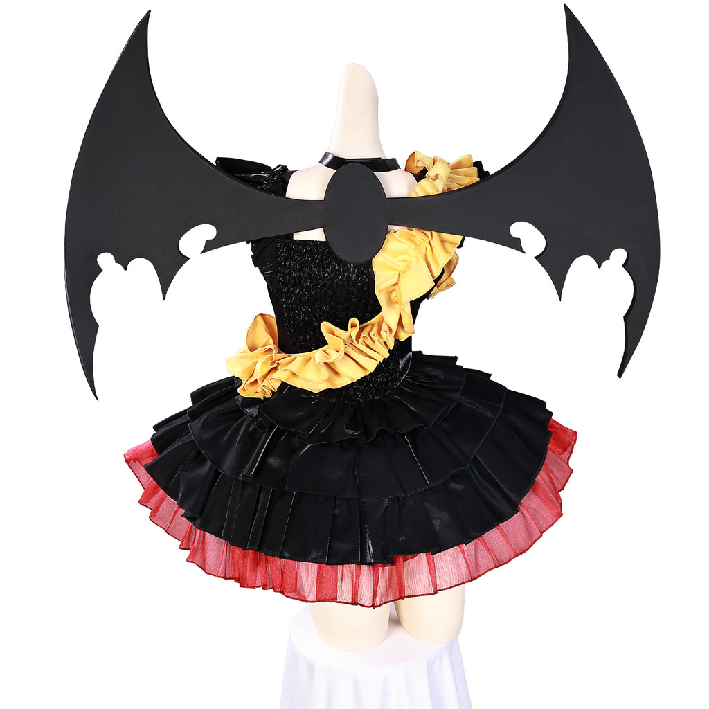 Kasane Teto Little Devil Cosplay Costume Wings wig Halloween Uniform重音 ...