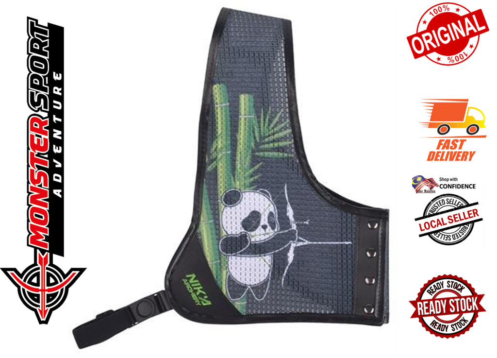 Elong Archery Nika Archery Cute Panda Chest Guards Recurve Archery MSSD ...