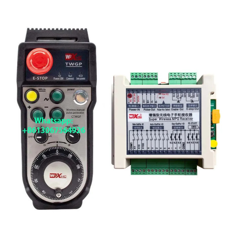 Enhanced 6 Axis CNC Wireless MPG MPG Manual Pulse Generator Electronic ...