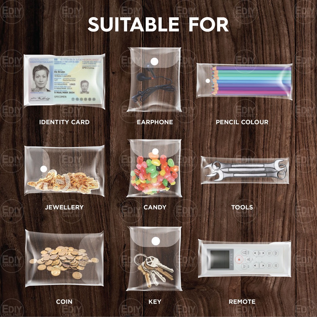 PVC Transparent TV Aircond Universal Remote Control Cover Storage Case ...