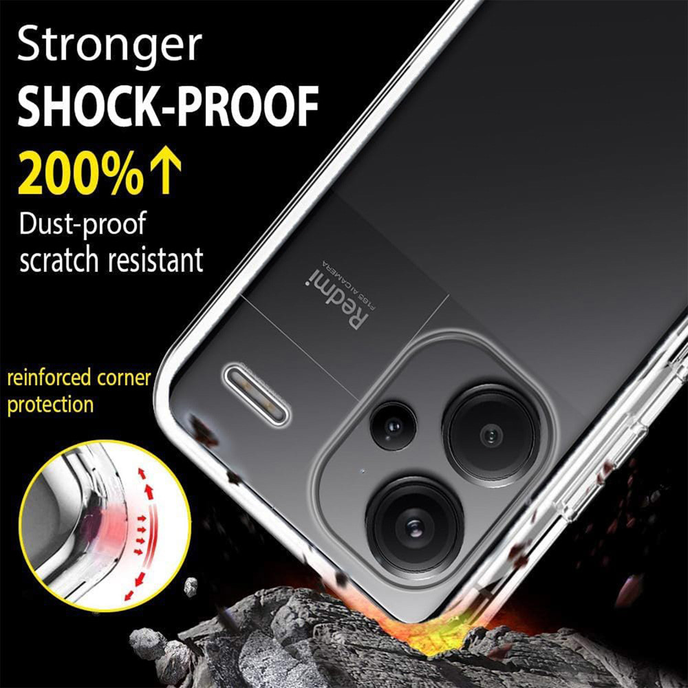 360 Full Protection Phone Case for Xiaomi Redmi Note 13 Pro+ Redmi13 ...