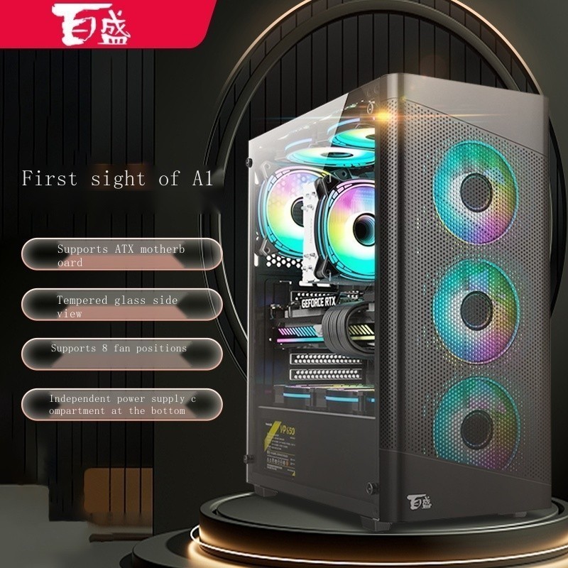 Parkson's First Look At The A1 Computer Case Desktop DIY Glass Fully ...